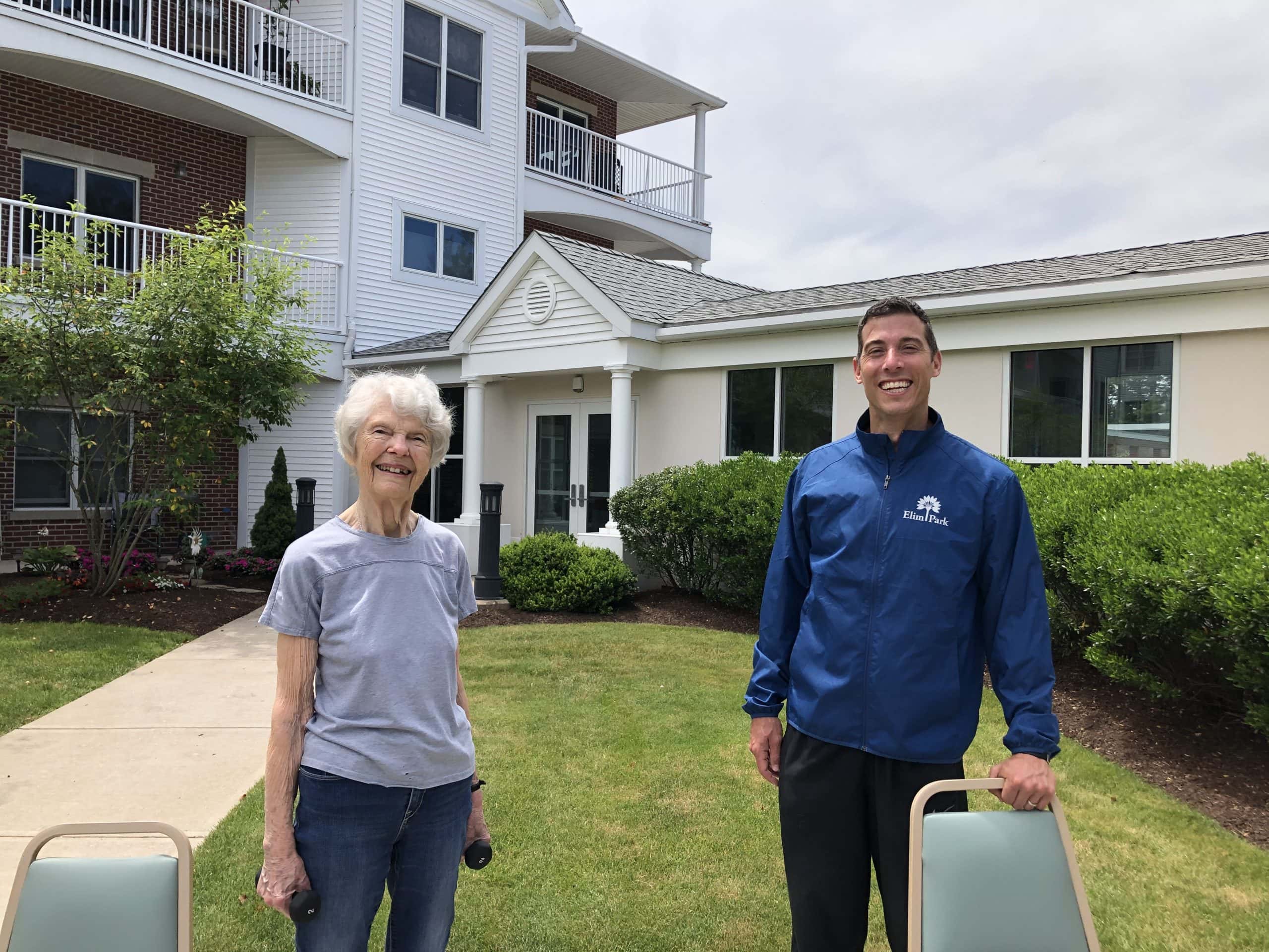 "I would not be alive today without exercise" Lora Lee Bell | Elim Park