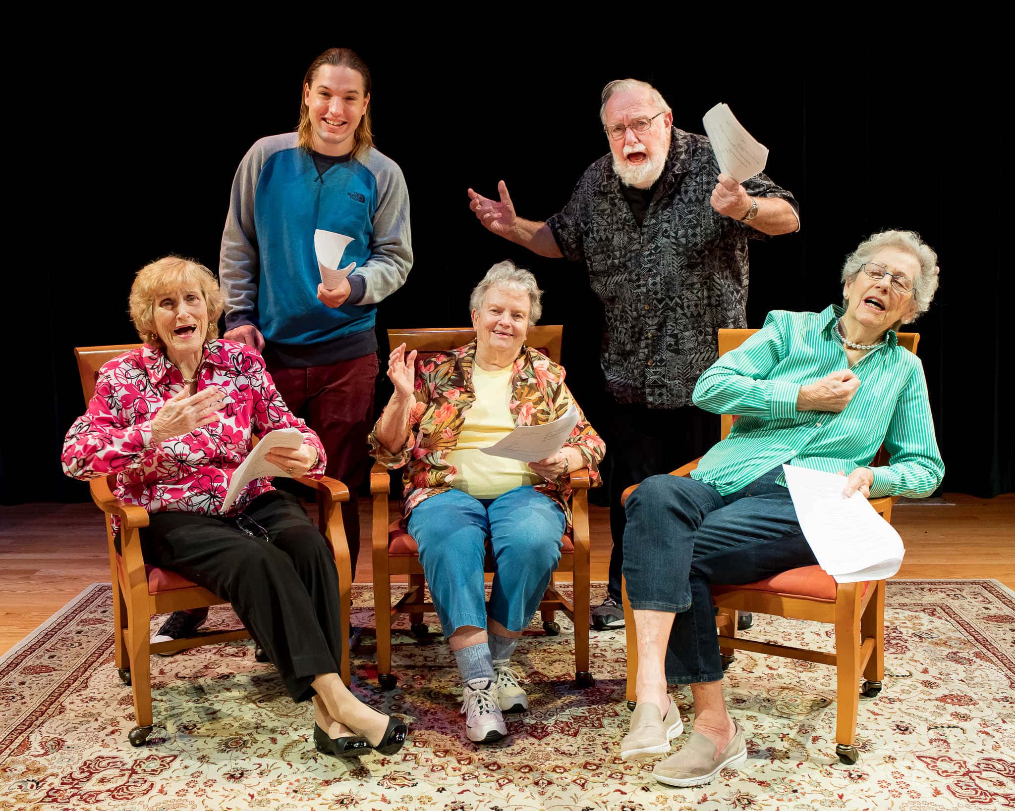 Elim Park Place Residents Get into the Act | Elim Park